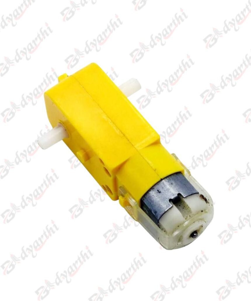 DC BO Dual Shaft Smart Plastic Car Robot Gear Motor For Arduino with ...