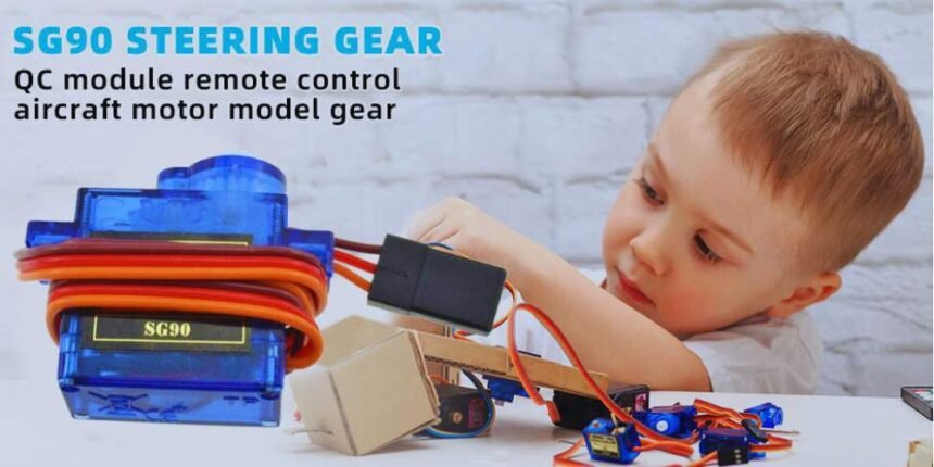 Sg90 Micro Servo Motor 9G Rc Robot Helicopter Airplane Boat Controls ...