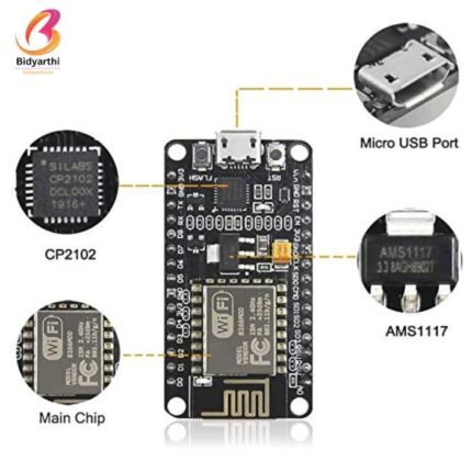 ESP8266 NodeMCU CP2102 WiFi Development Board – Bidyarthi